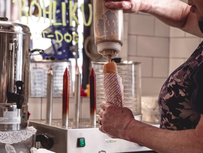 Prague Food Tours: The Czech Hot Dog | Secret Food Tours